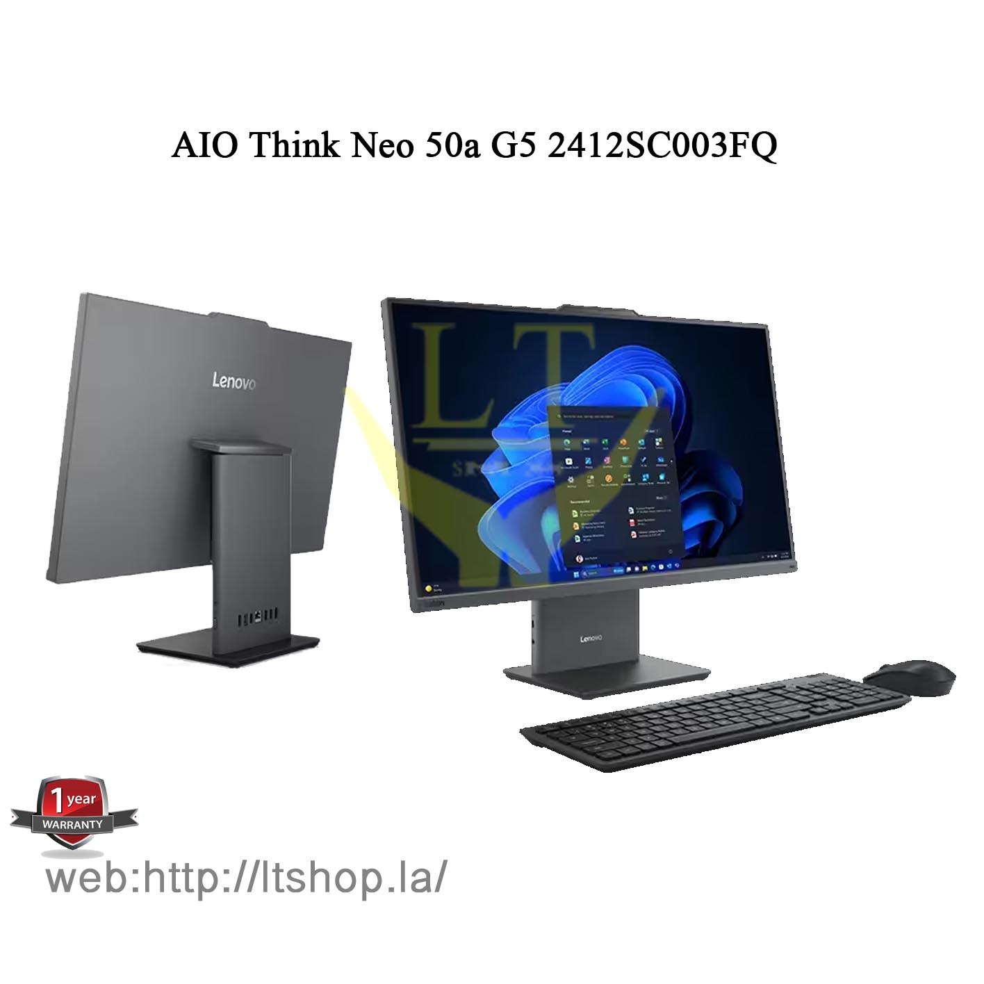 AIO Lenovo ThinkCentre Neo 50a 24 G5 / Core i5-13420H / 23,8