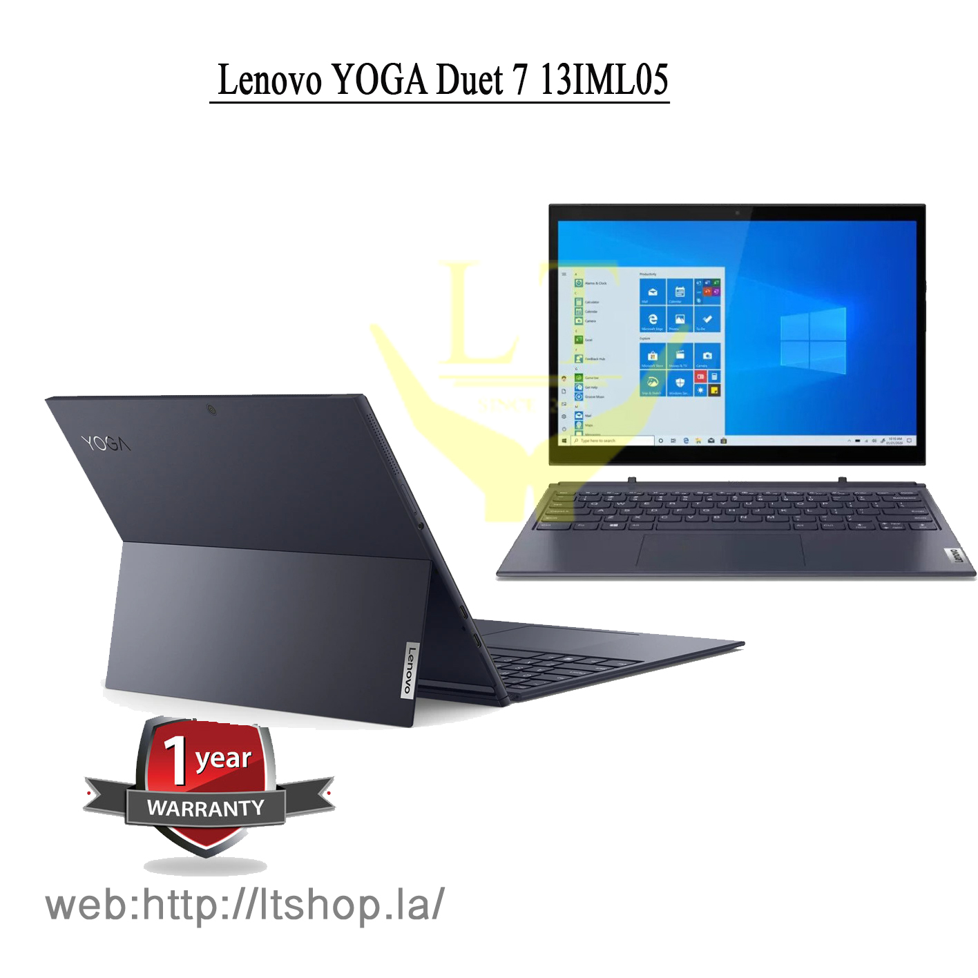 Lenovo YOGA Duet 7 13IML05 Core™ i7-10510U touchscreen
