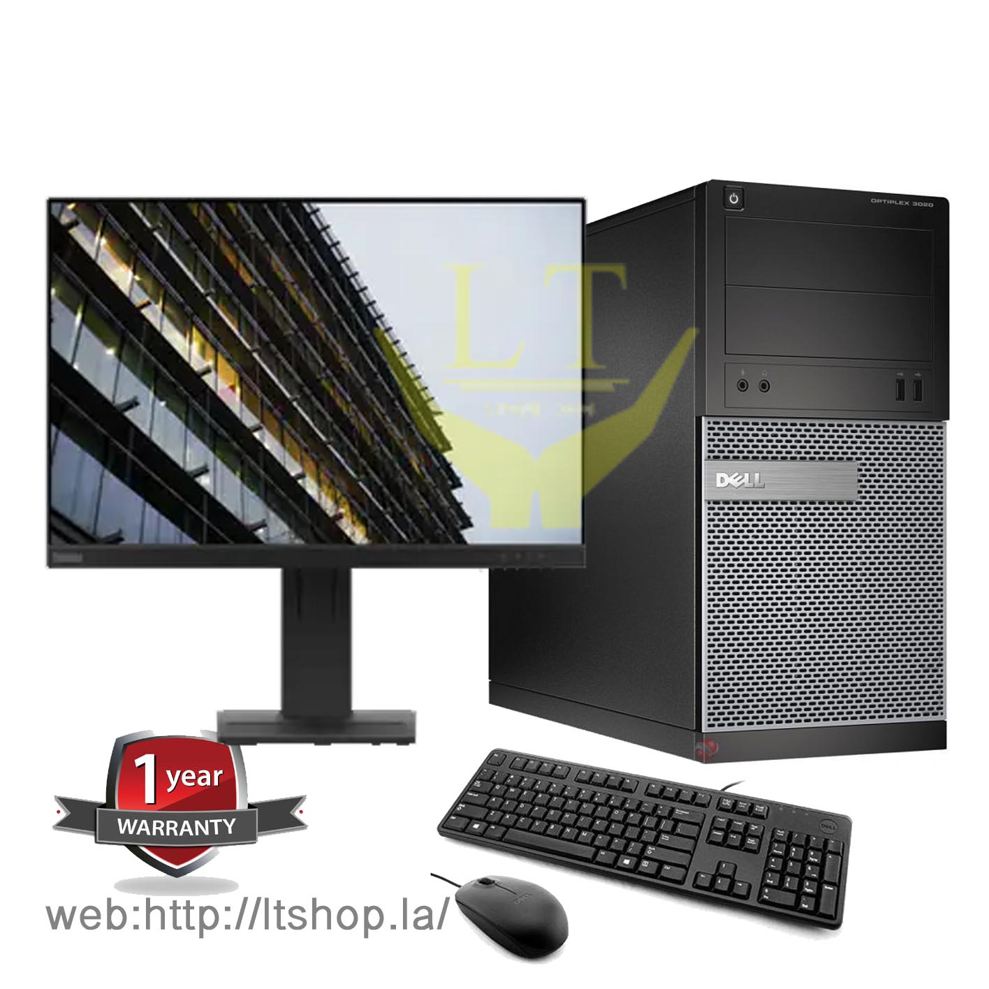 Dell Optiplex MT3020 + LED Dell 21,5" - Core i5